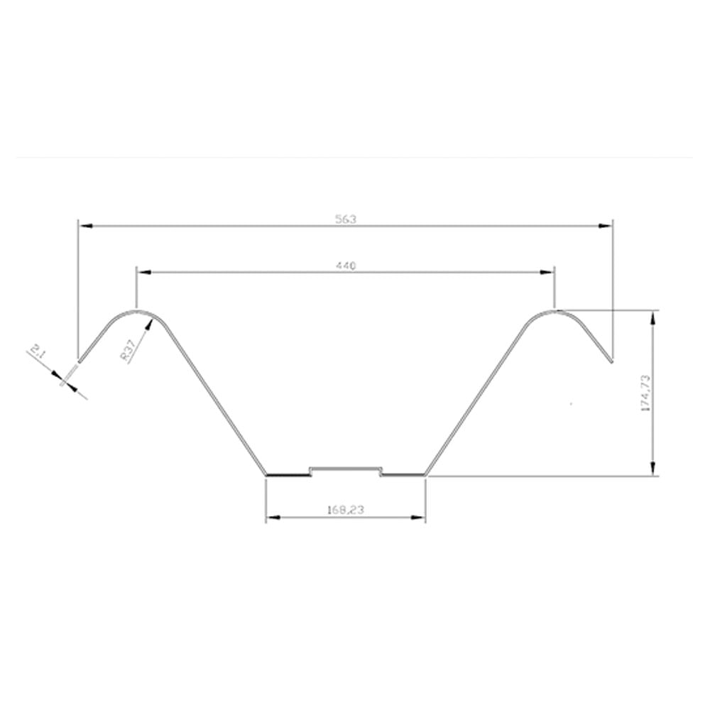 Kalheta Translúcida em Polipropileno 2,1mm 720x44cm - Atco - Padovani ...