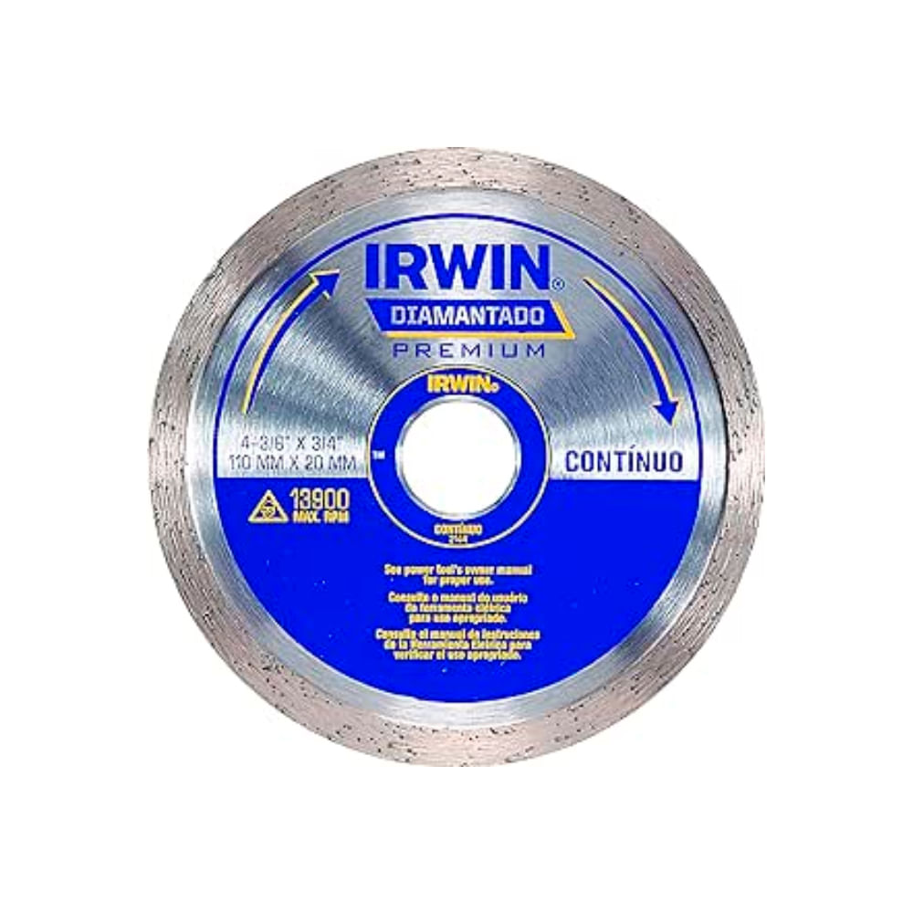 Disco Diamantado Segmentado Premium 180x25 8947 - Irwin - Padovani ...