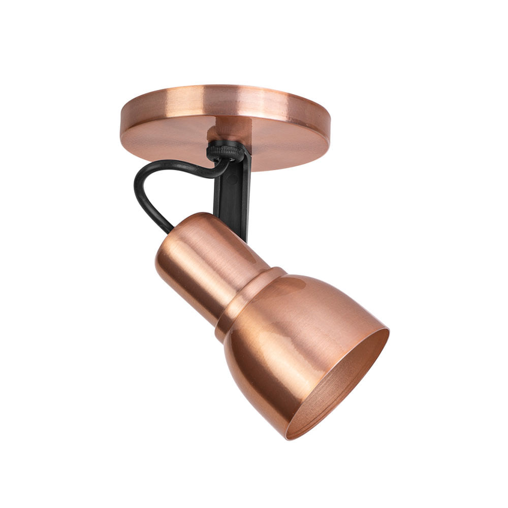 Spot Light Cobre SP1859/1 - Kin Light - Padovani: Materiais para Construção