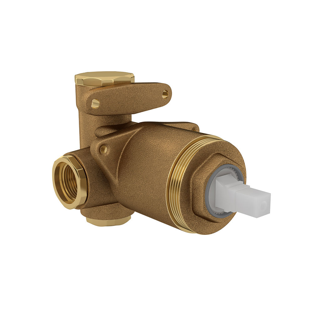 Base Monocomando para Banheira Baixa/Alta Pressão 3/4 e 1/2 4495.000 ...